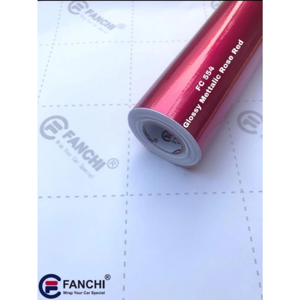 Jual Sticker Fanchi Glossy Metallic Candy Metalik Gloss SERIES Premium ...
