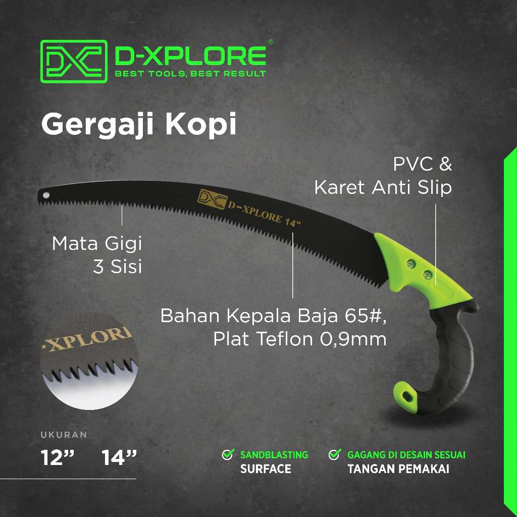 Jual GERGAJI KOPI GG PVC / GERGAJI SAMURAI / GERGAJI DAHAN RANTING / GERGAJI BONSAI D-XPLORE ...