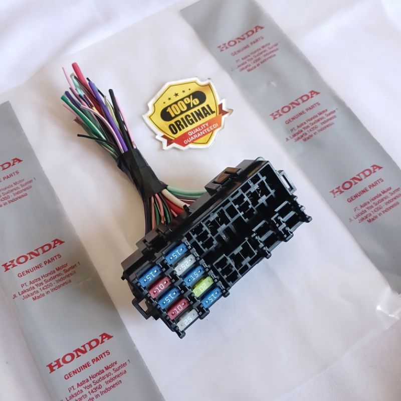 Jual rumah sekring fuse box centre box pengaman honda beat led genio ...