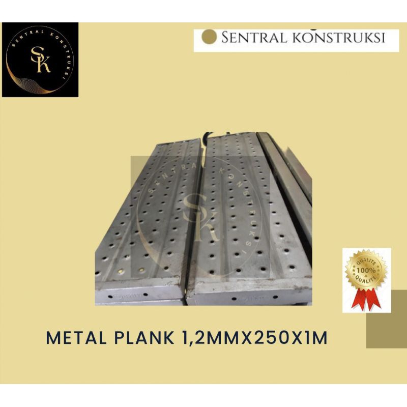 Jual Metal Plank atau Papan Ashiba 1meter | Shopee Indonesia