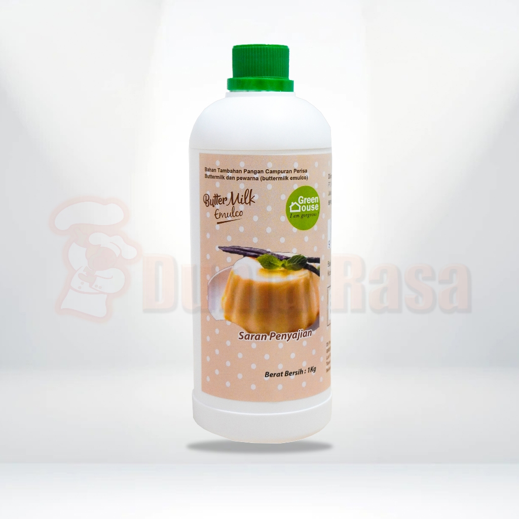 Jual Butter Milk Paste Emulco 1kg - Green House | Shopee Indonesia