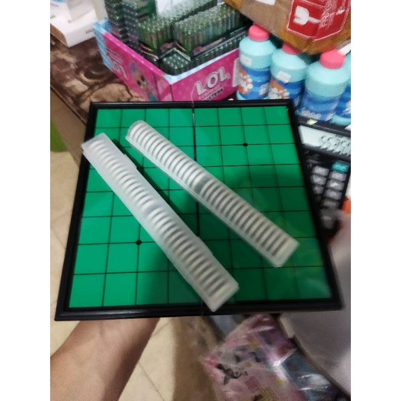 Jual oketoys mainan interaktif otelo oshello set reversi magnetic board ...
