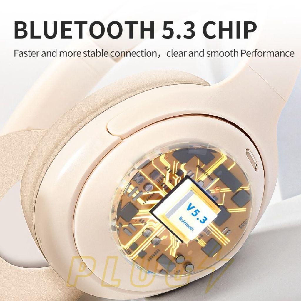 Jual [COD] PLUGS L500 Headphone Foldable Wireless Bluetooth L500 5.3 ...