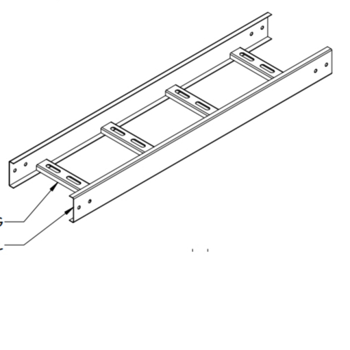 Jual Kabel Ladder/Cable Ladder Tipe U 100x50x3000 Elektro Plat 1.8 ...