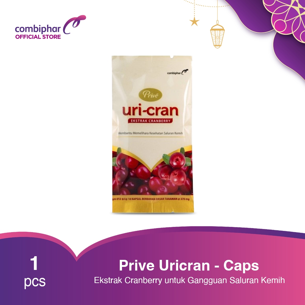 Jual Prive Uricran (10s) - Ekstrak Cranberry untuk Gangguan Saluran ...