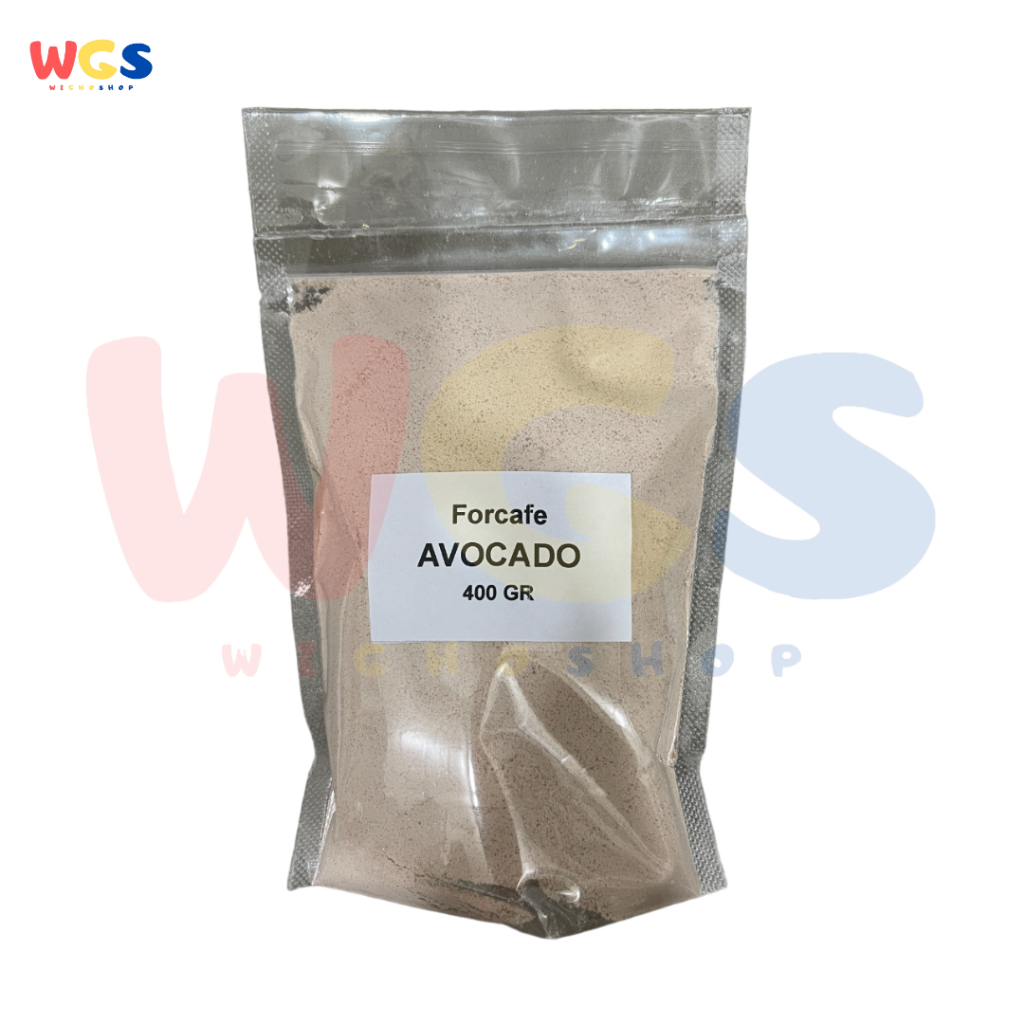 Jual Forcafe Avocado Flavour Drink Powder Bubble Boba 400g | Shopee ...