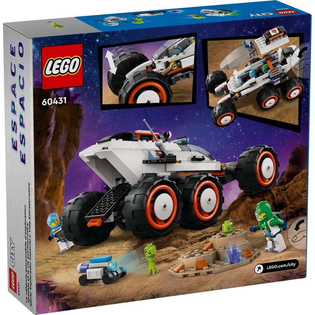 Jual Lego City 60431 Space Explorer Rover and Alien Life | Shopee Indonesia