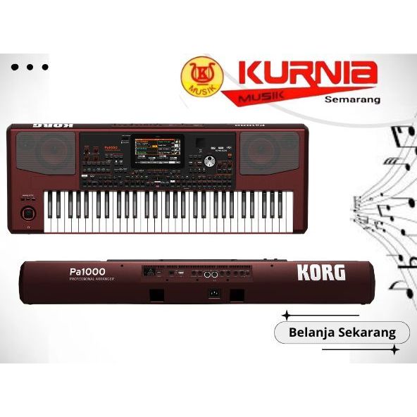 Jual Keyboard KORG PA 1000 / PA1000 / PA-1000 Garansi Resmi | Shopee Indonesia