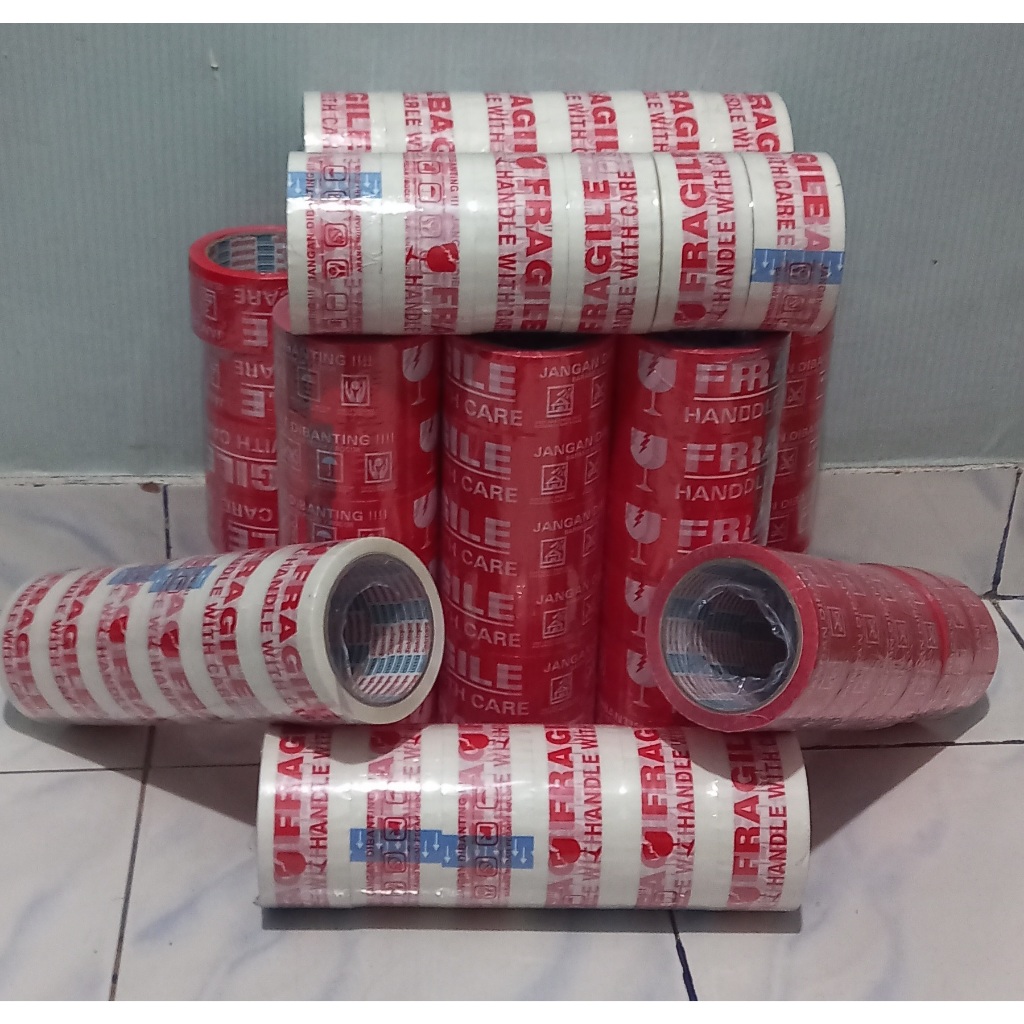 Jual LAKBAN FRAGILE | Shopee Indonesia