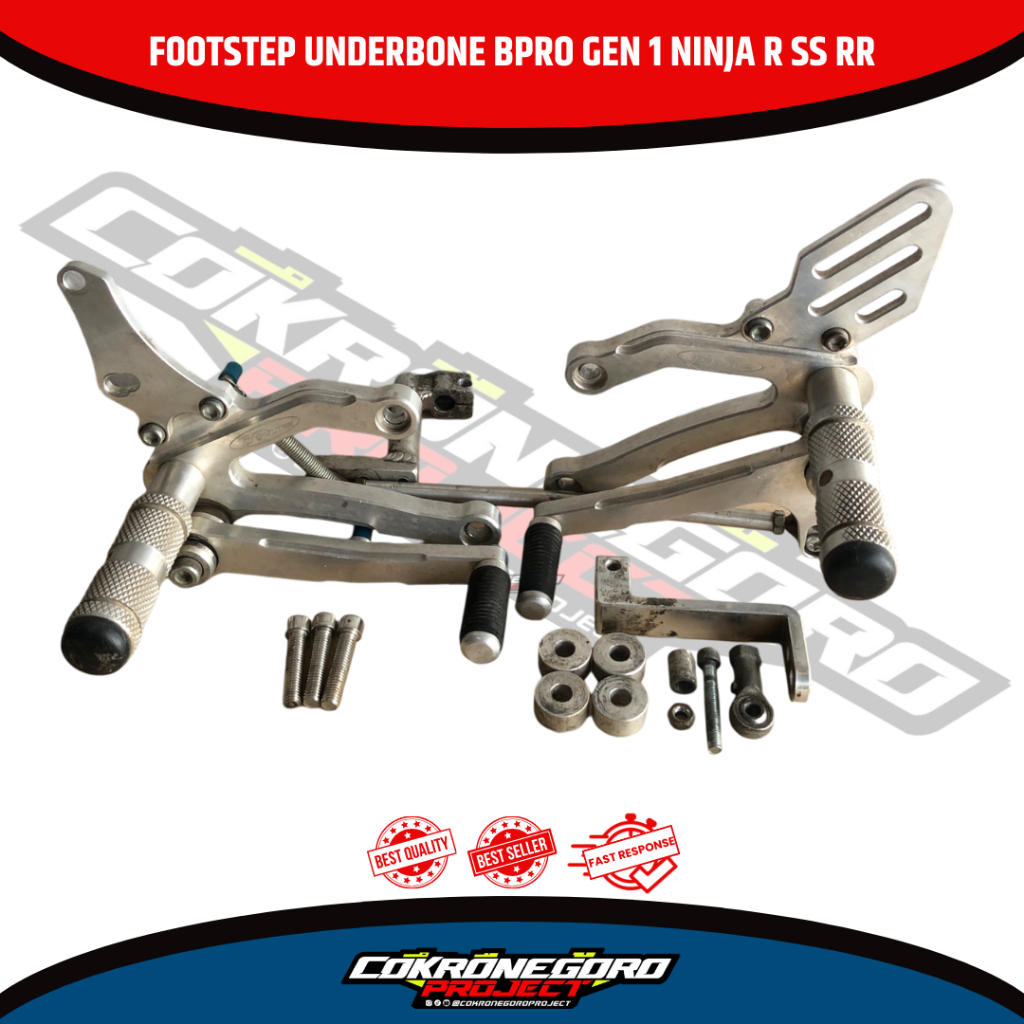 Jual FOOTSTEP UNDERBONE BPRO GEN 1 NINJA R SS RR | Shopee Indonesia