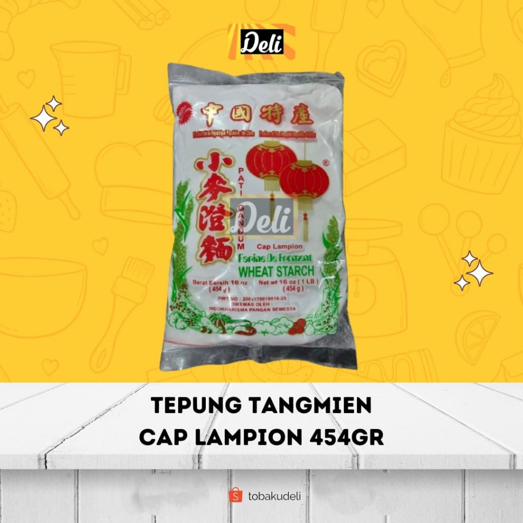 Jual Tepung Tangmien Pati Gandum Cap Lampion 454gr | Shopee Indonesia