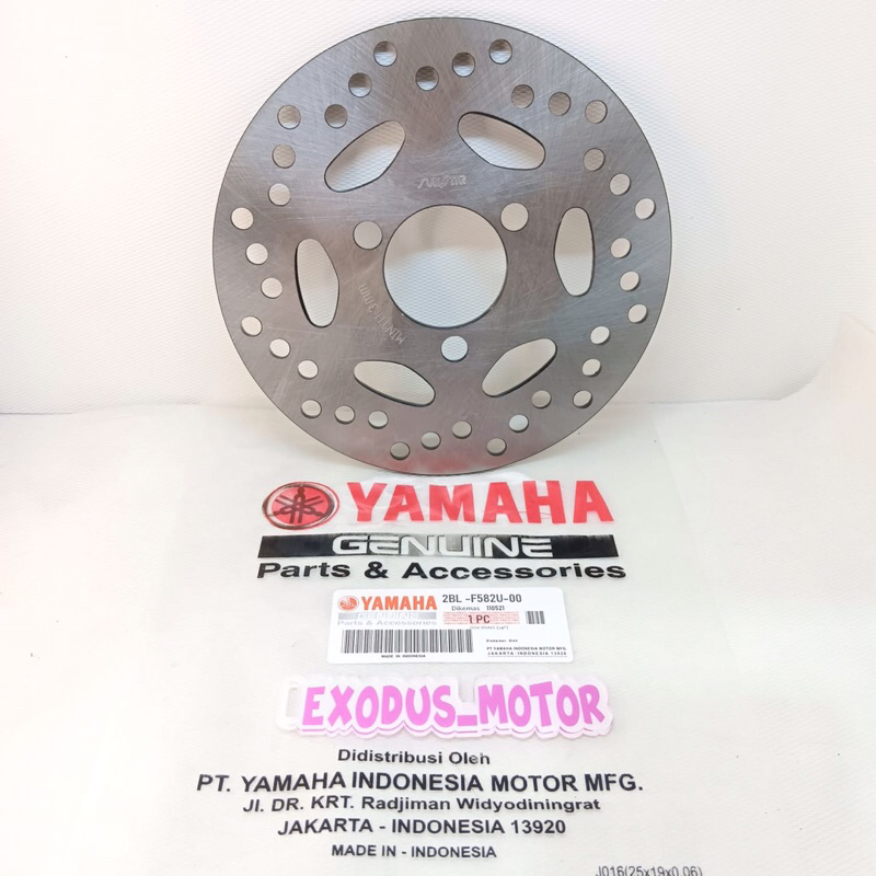 Jual PIRINGAN DISK DEPAN YAMAHA FAZZIO 2BL MODEL STANDAR | Shopee Indonesia