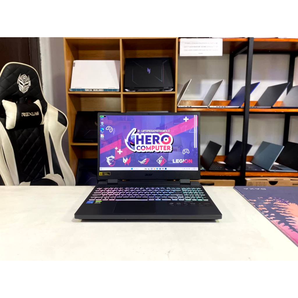 Jual Laptop ACER Nitro 5 2023 Intel core i5 gen 12, Nvidia RTX3050 (RAM ...