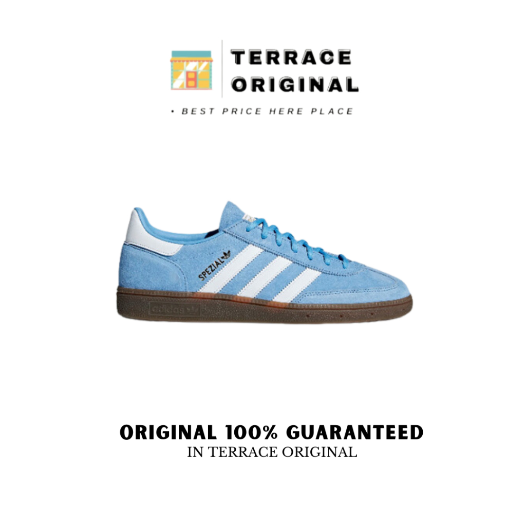 Jual Sepatu Adidas Handball Spezial Blue ice | Shopee Indonesia