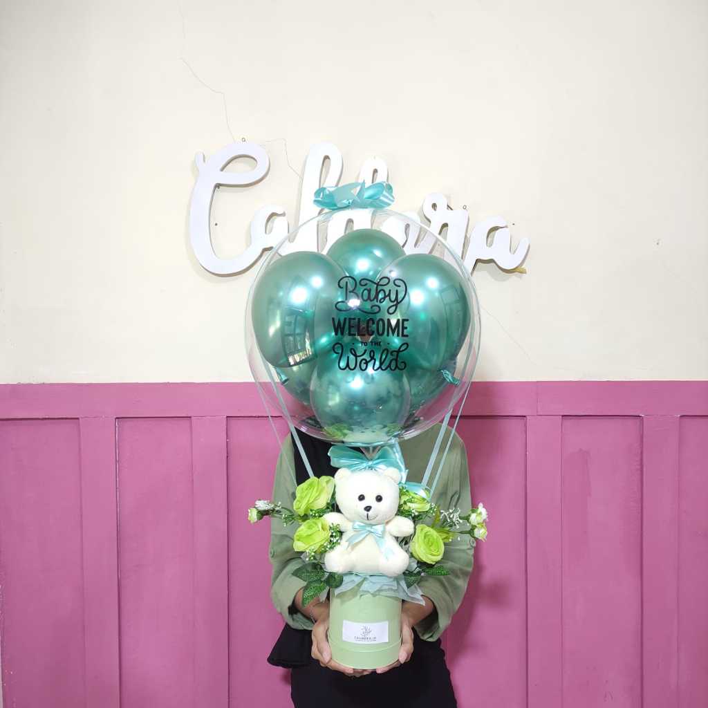Jual Buket Bucket Bunga boneka balon Caldora.id BL19 | Shopee Indonesia