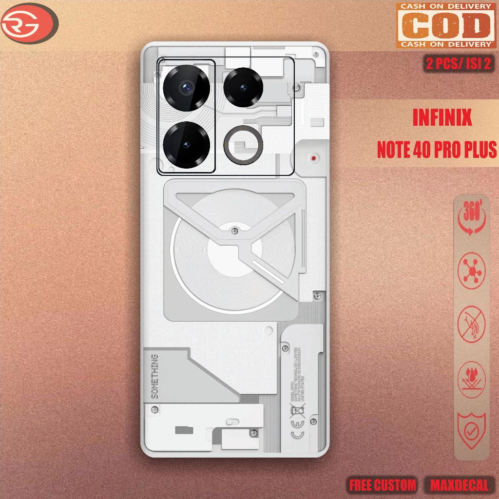 Jual 2 PCS Infinix Note 40 Pro Plus GarskinCase/Stiker Protector Free ...