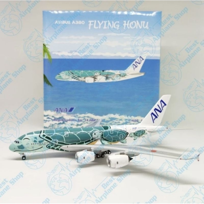 Jual Phoenix Model 1/400 All Nippon Airways ANA A380 Flying Honu - Kai | Shopee Indonesia