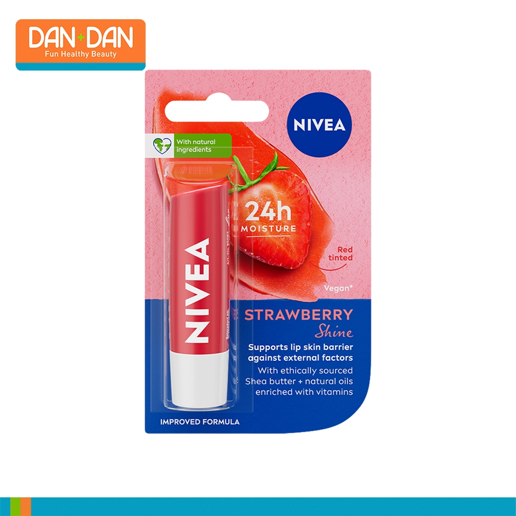 Jual Nivea Lip Care Straw Kiss 4,8gr (221754) | Shopee Indonesia