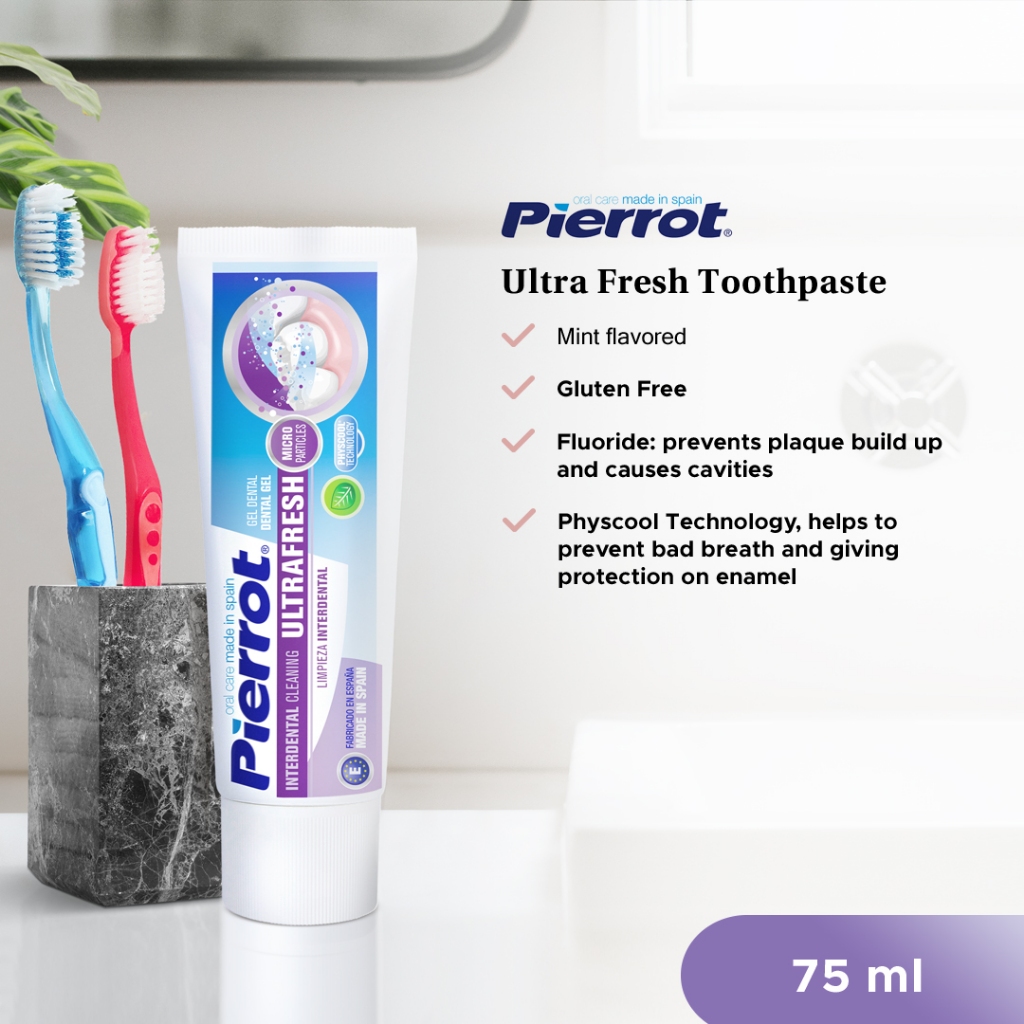 Jual Pierrot Ultra Fresh Toothpaste 75ml / Pasta Gigi | Shopee Indonesia