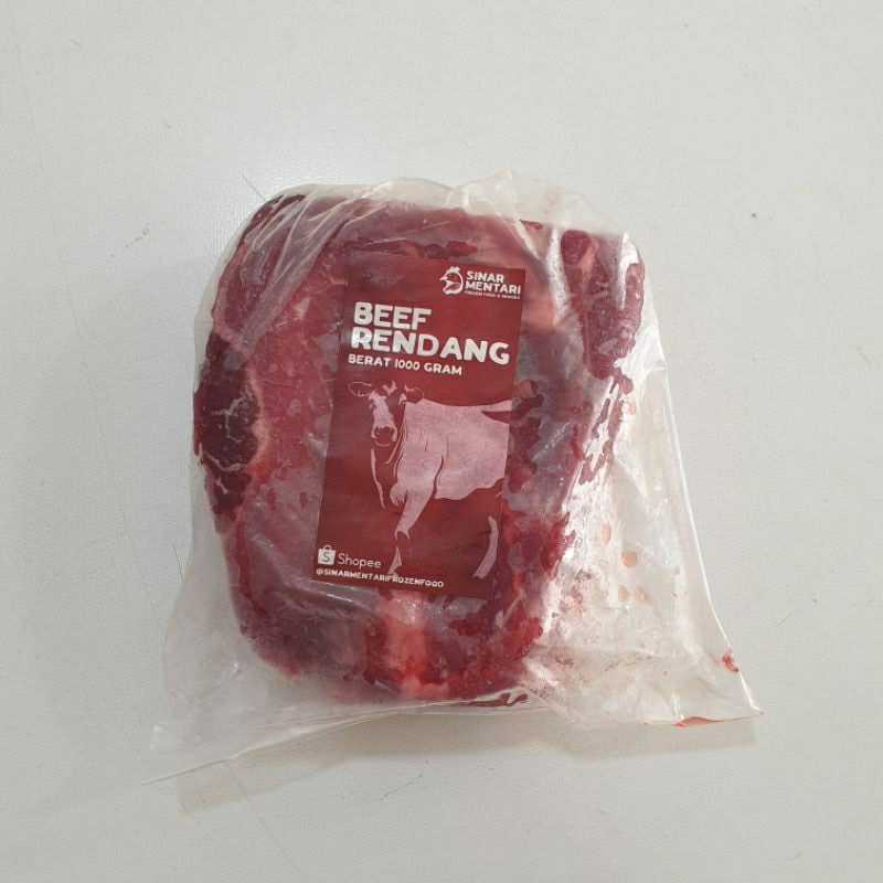 Jual Daging Sapi Beef Rendang 1 KG 1000 gram Hidangan Lebaran Rendang ...