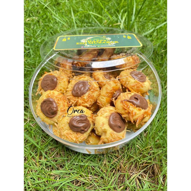 Jual KUKER KUE LEBARAN THUMBPRINT KEJU NUTELA STRAWBERRY SNACK IDUL ...