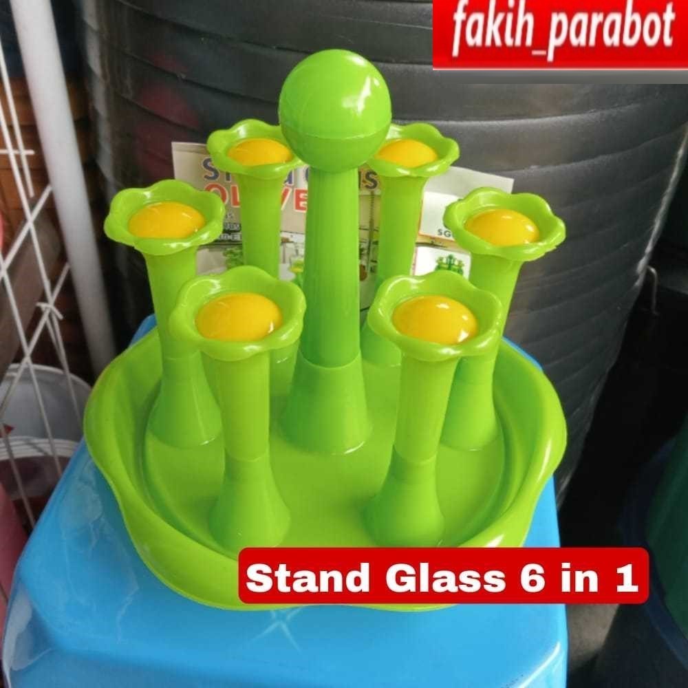 Jual STAND GELAS BULAT golden Sunkist tempat gelas | Shopee Indonesia