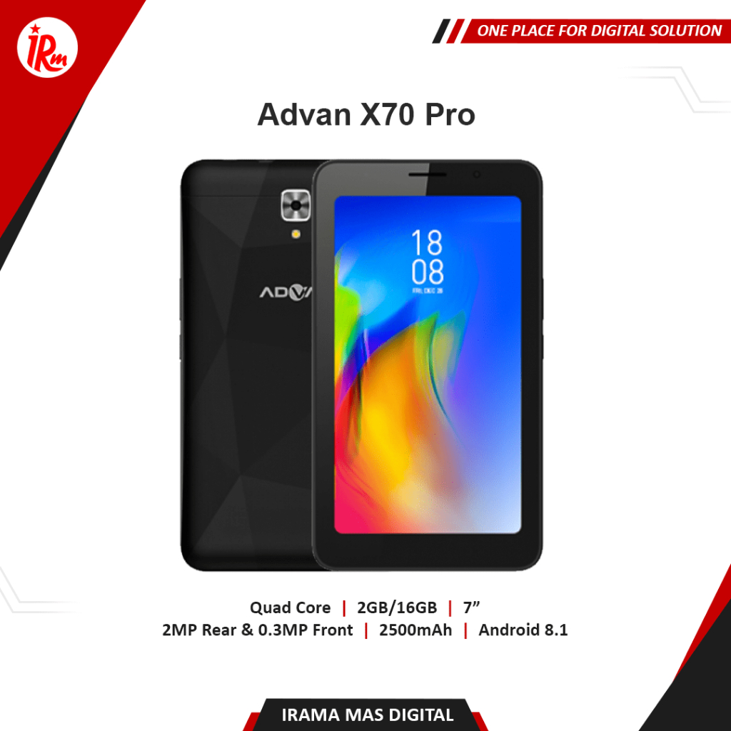 Jual Tablet Advan X7 Pro - 2GB/16GB (Black) | Shopee Indonesia