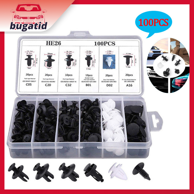 Jual Baut Rivet Mobil Universal Klip Bumper Baut Body Plastik Mobil ...