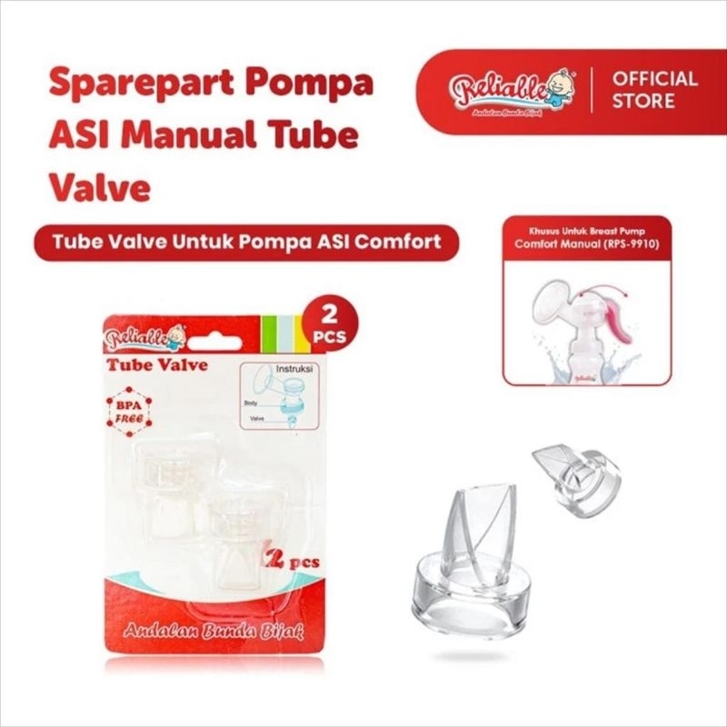 Jual RELIABLE PART TUBE VALVE SILICONE POMPA ASI ISI 2 MANUAL PUMP ...