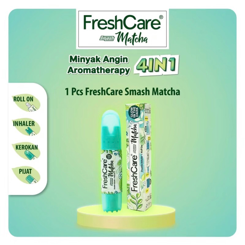 Jual [READY STOCK] FRESHCARE SMASH MATCHA FRESH CARE GLOW IN THE DARK ...