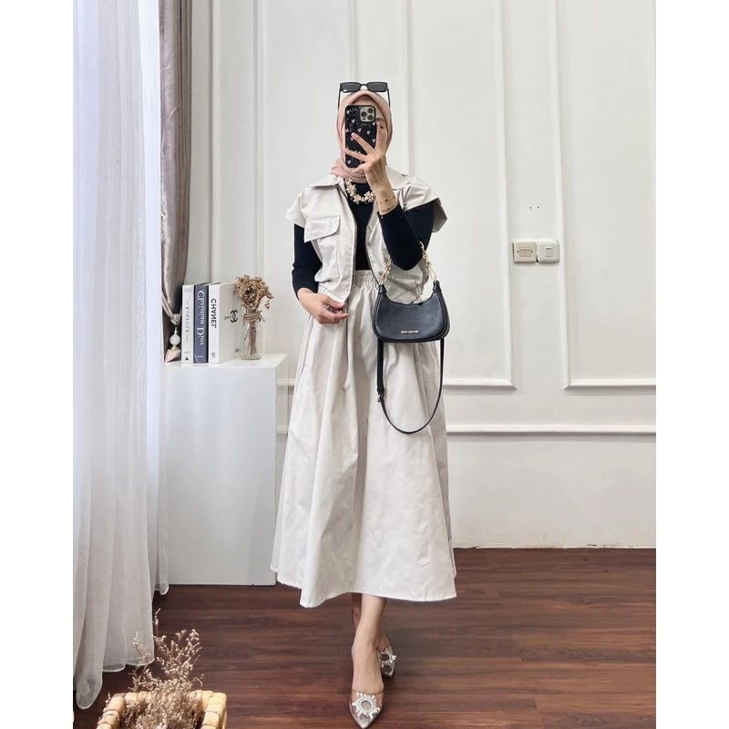 Jual ONE SET ROMPI KOREAN STYLE ONE SET RHEA | Shopee Indonesia