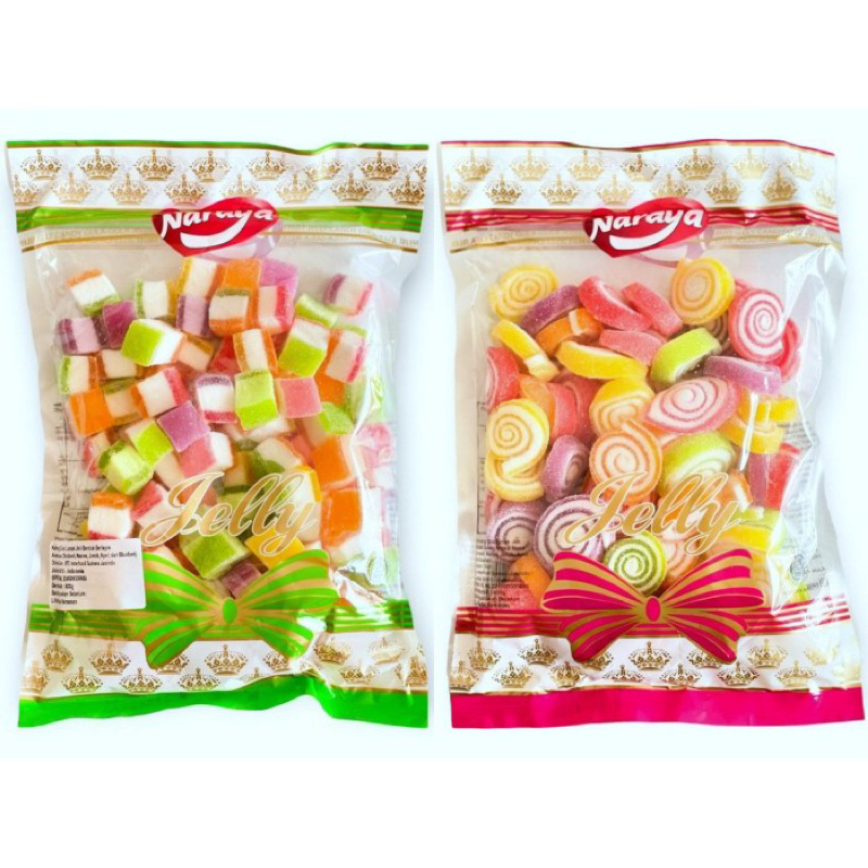 Jual permen naraya jelly segi dan roll cocok idul fitri lebaran tahun ...