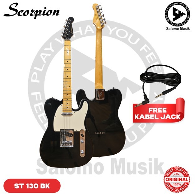Jual Gitar Elektrik Scorpion Telecaster ST130 New Series Original Varian Warna | Shopee Indonesia