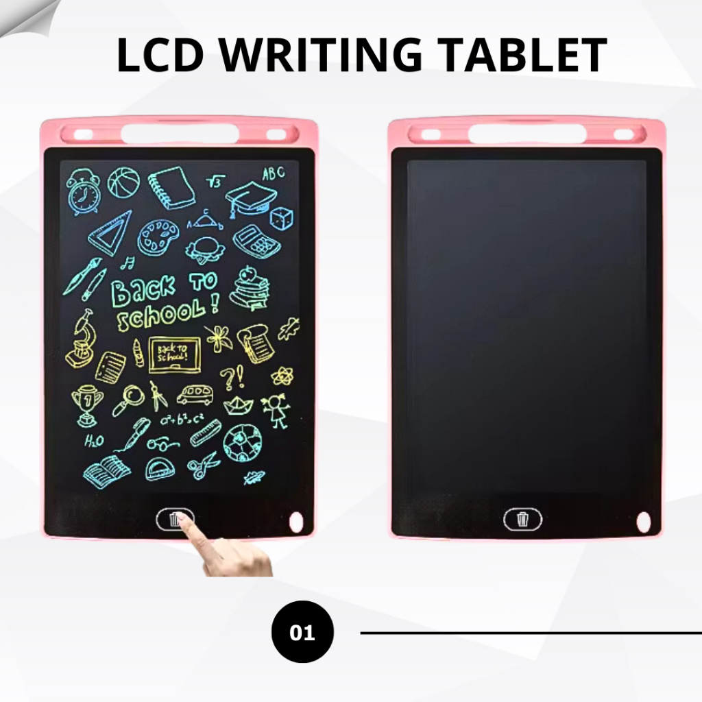 Jual LCD Writing Tablet Drawing Writing dan Penghapus 8.5 Inch/Papan ...