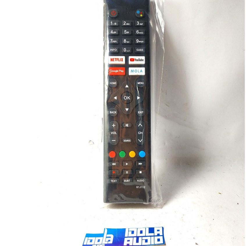 Jual Remote TV Polytron Android | Remote untuk TV Android Polytron ...
