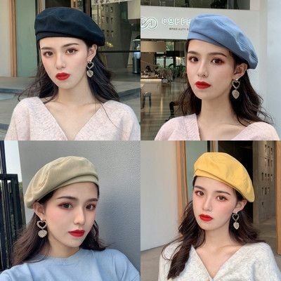 Jual TOPI BARET KOREA / BARET CAP KOREAN STYLE / TOPI PELUKIS / APOLLO ...