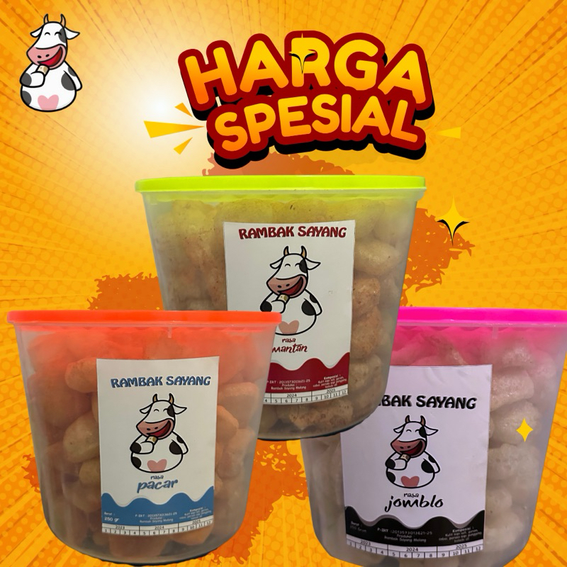 Jual Krupuk Rambak Kulit Sapi Asli Kemasan Toples 5 Liter / Dorodok ...