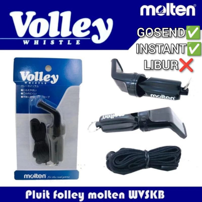 Jual Pluit volley molten original 100% Whistle voli molten peluit wasit ...