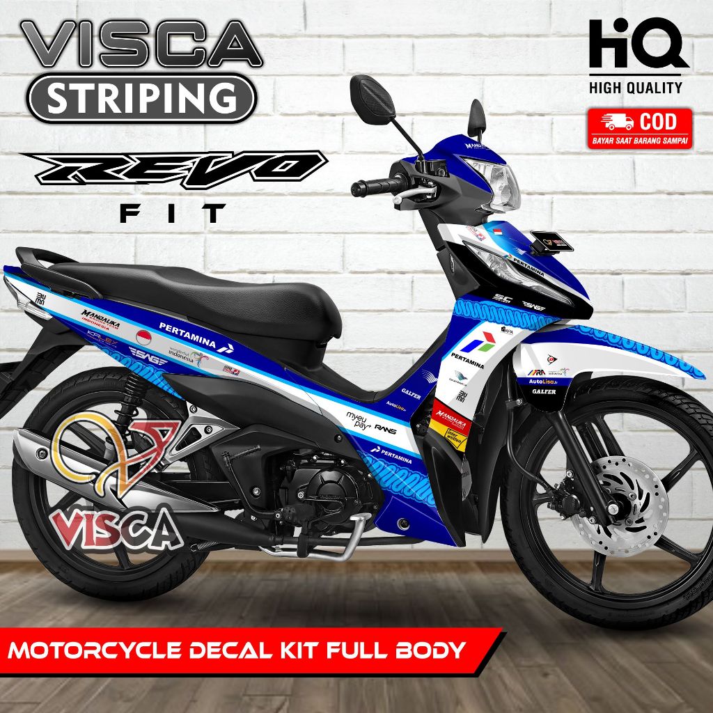 Jual Decal Revo Fit New Full Body - Stiker Revo Fit New - Dekal Revo ...
