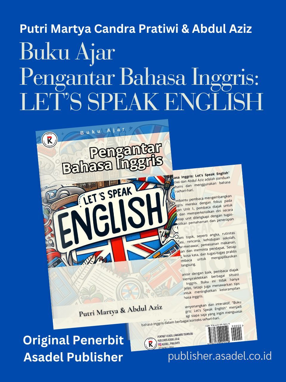 Jual Buku Ajar Pengantar Bahasa Inggris: LET’S SPEAK ENGLISH | Shopee Indonesia