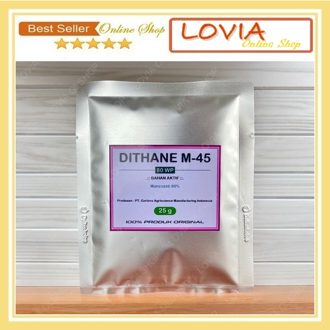 Jual Repack 25 Gram Fungisida DITHANE M-45 80WP Bahan Aktif Mankozeb Original | Shopee Indonesia