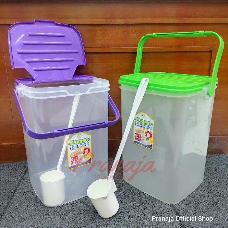 Jual Toples Es Buah + Gayung Eskimo 30 Liter / Aquarium Es Buah ...