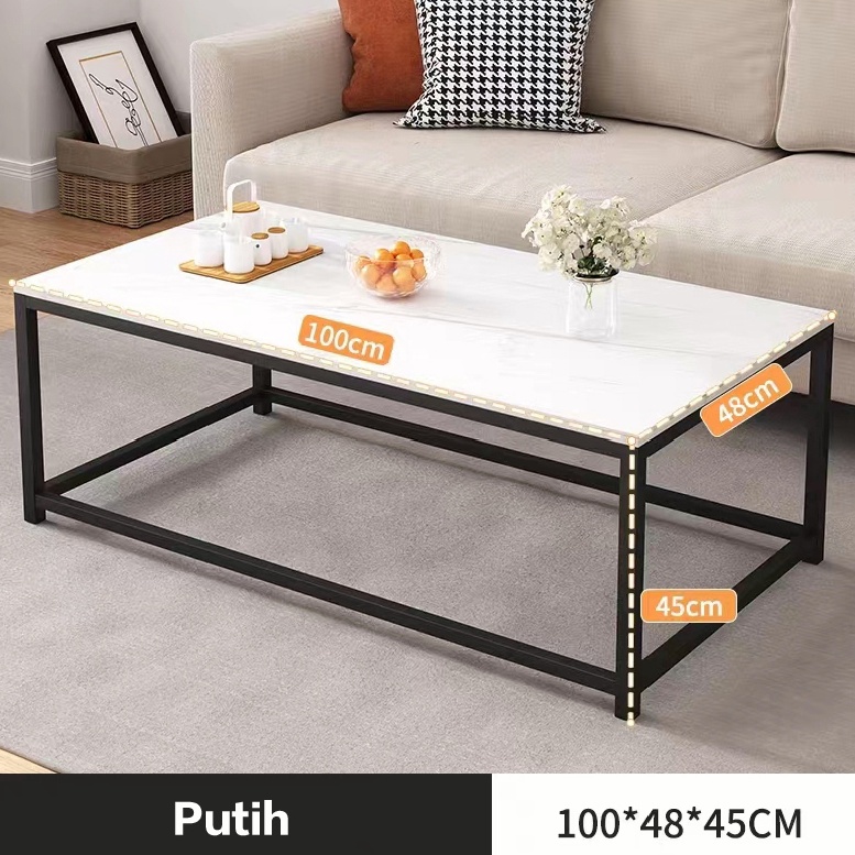 Jual HARGA SPESIAL Damaindah Meja Cafe Coffee Table Meja Tamu Meja ...