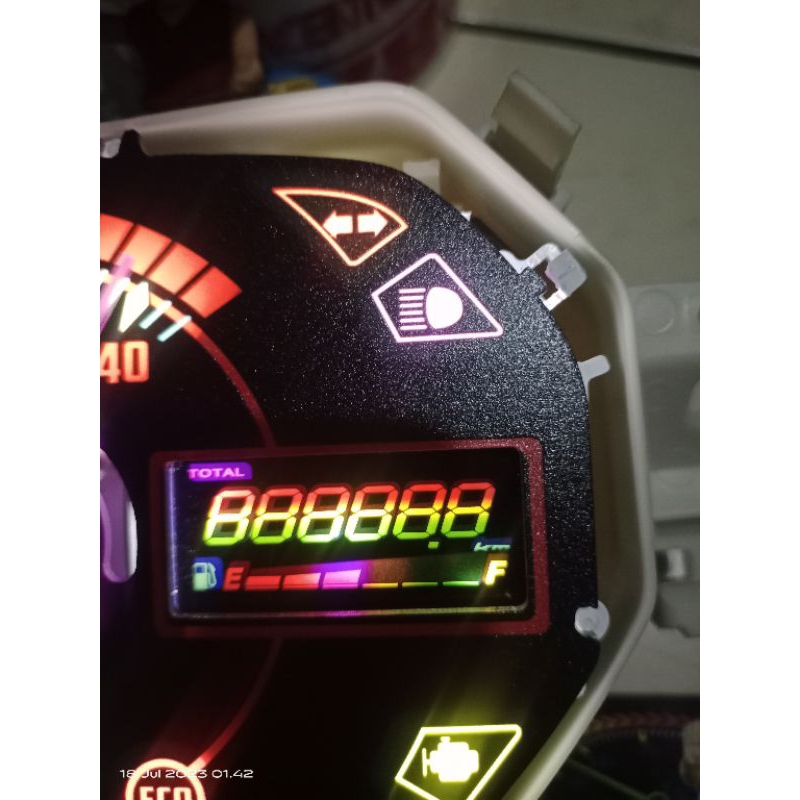 Jual paket custom lcd speedometer honda beat esp eco beat deluxe scoopy ...