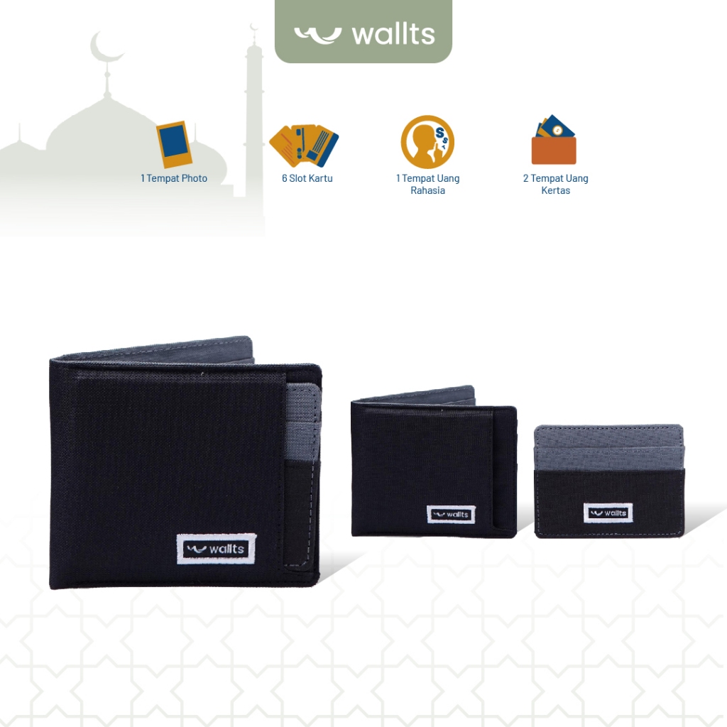 Jual Wallts Aster - Dompet Wallet Kartu Pria dan Wanita | Shopee Indonesia