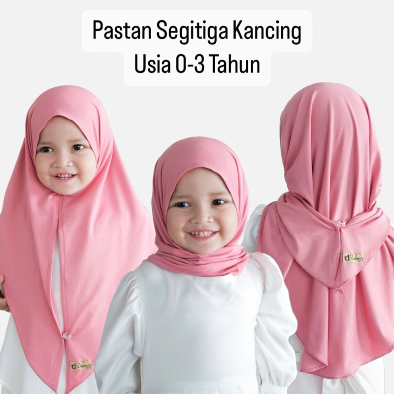 Jual Limited [Sale] Pastan Anak Segitiga Kancing Ziya 0-3 Tahun S2E ...