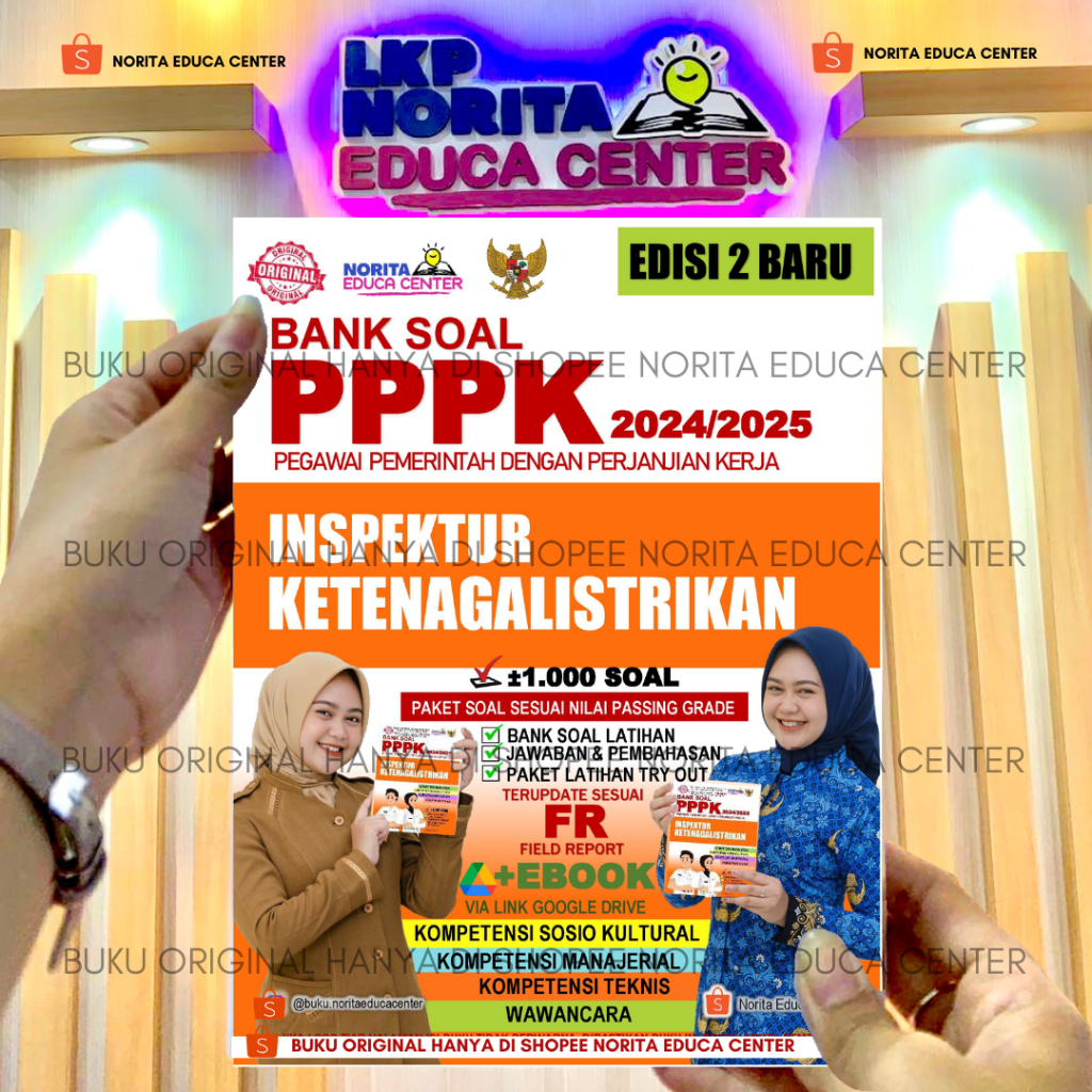 Jual BUKU PPPK INSPEKTUR KETENAGALISTRIKAN | Shopee Indonesia