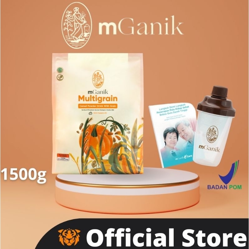 Jual MGANIK Multigrain 1500g Isi 60 Sachet Superfood Supplement ...