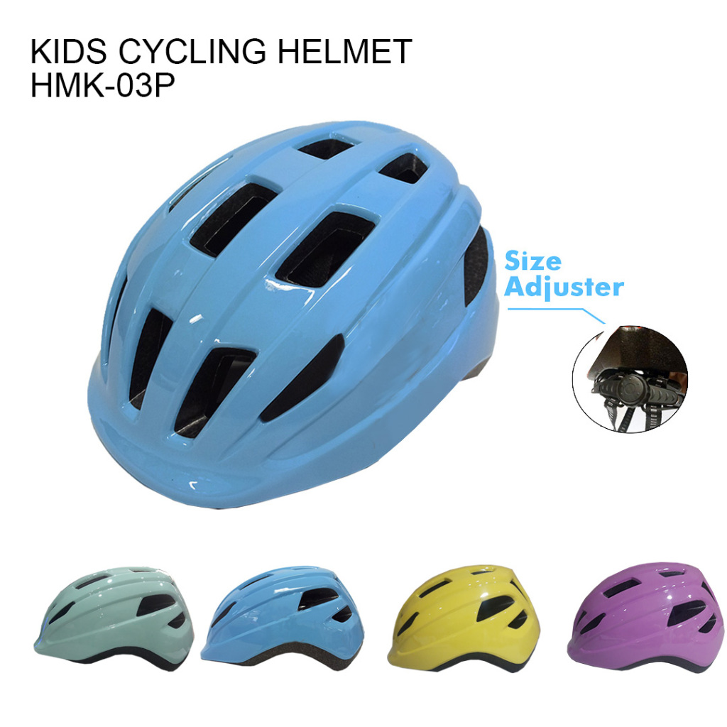 Jual Helm Sepeda Anak - Kids Cycling Helmet Polos - Pink Kuning Biru ...