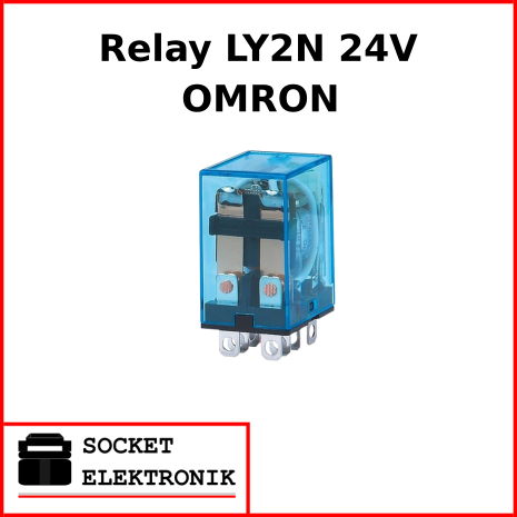 Jual Relay Omron LY2N 24VDC 24 Volt 8 kaki | Shopee Indonesia